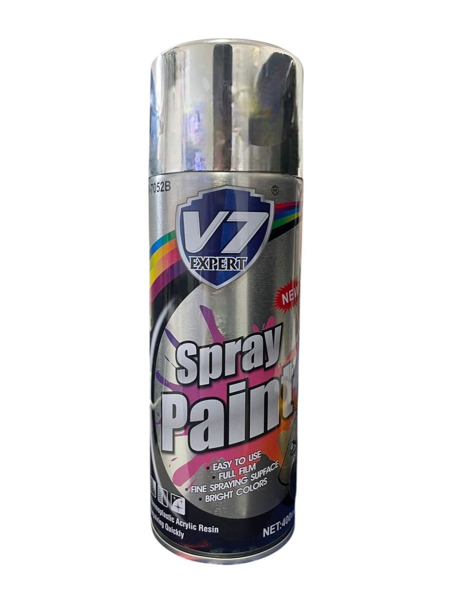 V7 Spray Paint V-7052B 400ml-Bright Chrome | Shop Today. Get it ...