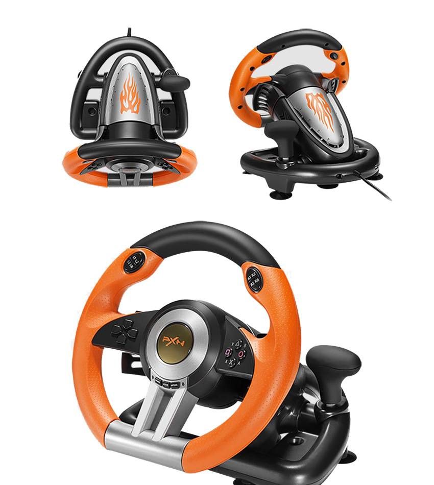 PXN-V3IIO Steering Wheel For PlayStation/PS3/PS4/Xbox One/PC | Shop ...