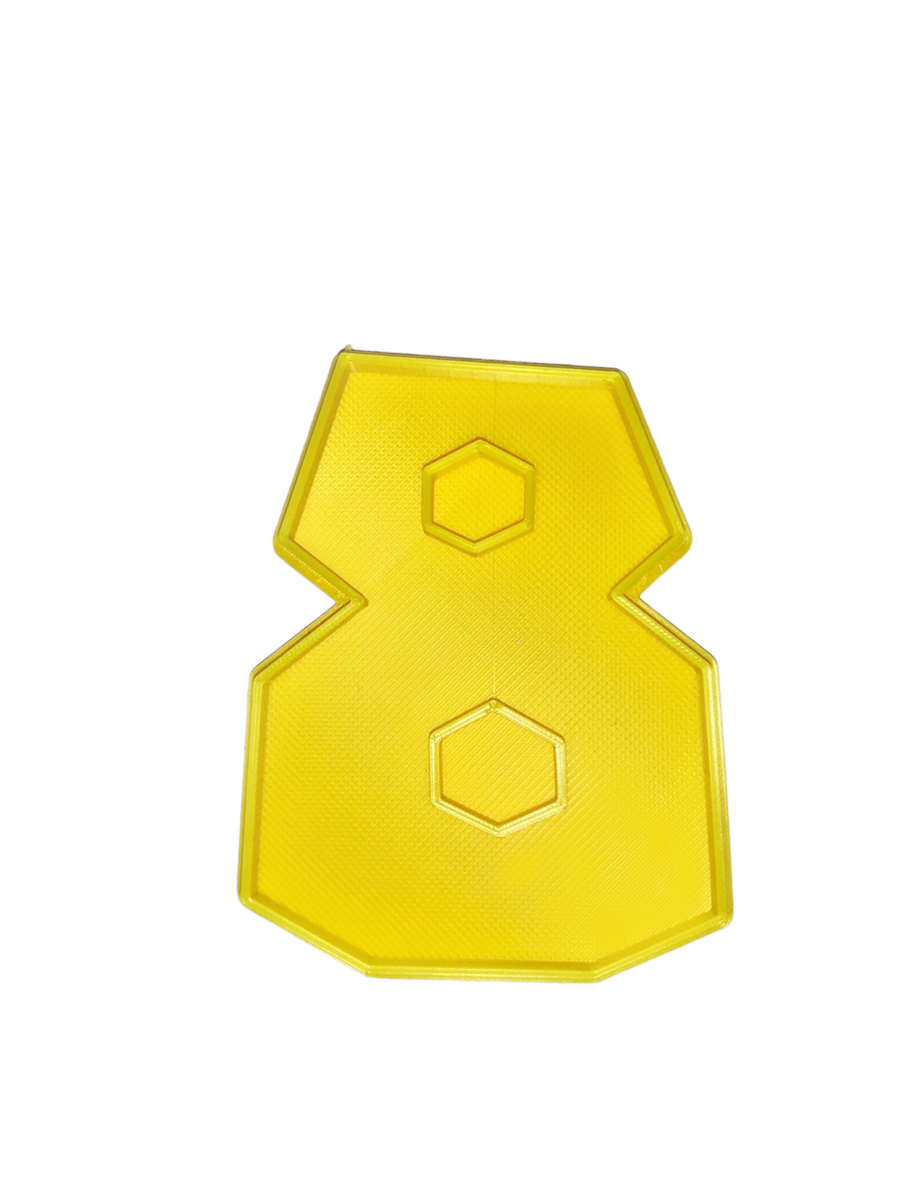 Hubbe Cookie Cutter - Mario Font - Number 8 | Shop Today. Get it ...