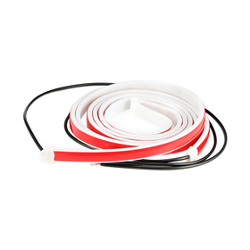 2 Piece of 1.2m White/Red Waterproof LED Warning Strip Light for Car ...