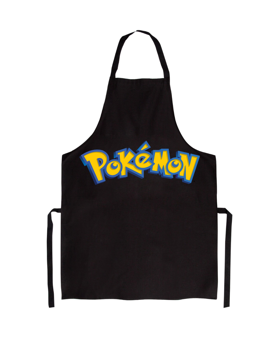 Katz Designs - Black Apron - Pokemon | Shop Today. Get it Tomorrow ...