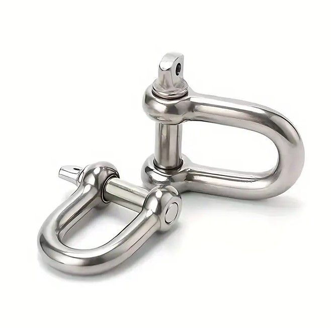 Stainless Steel 304 D-Shackle M6 (2 Piece / 6mm) | Shop Today. Get it ...