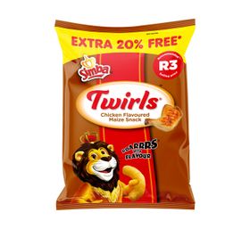 Simba Twirls - Chicken (12 x 54g) | Buy Online in South Africa ...