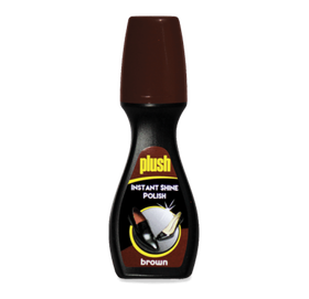 Plush Instant Shine Shoe Polish Brown 75ml | Shop Today. Get it ...