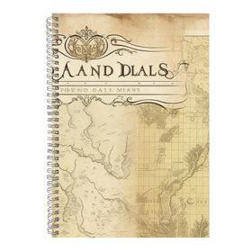 Geograph A4 Notebook Spiral Lined Maps Graphic Notepad Design Present ...