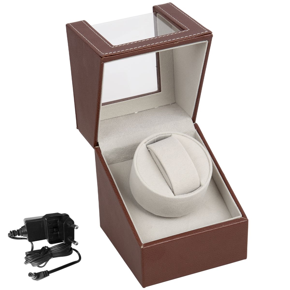 Automatic Watch Winder Electric Rotating Watch Display Box - 1 Grid ...