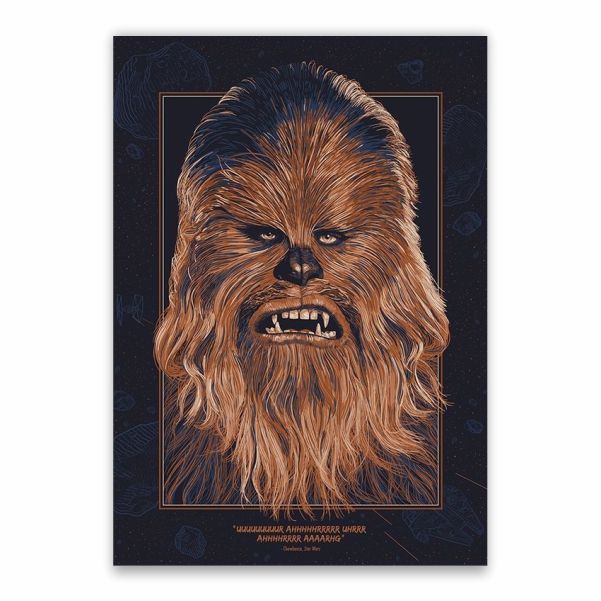 Chewbacca Quote Poster - A1 | Shop Today. Get it Tomorrow! | takealot.com