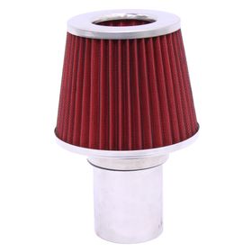 High-Performance Dual Cone Air Filter with VW Polo Adaptor 76 to 76mm ...
