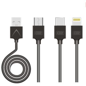 Power Sharing Multifunction 3 In 1 Fast Charging Cable | Shop Today ...