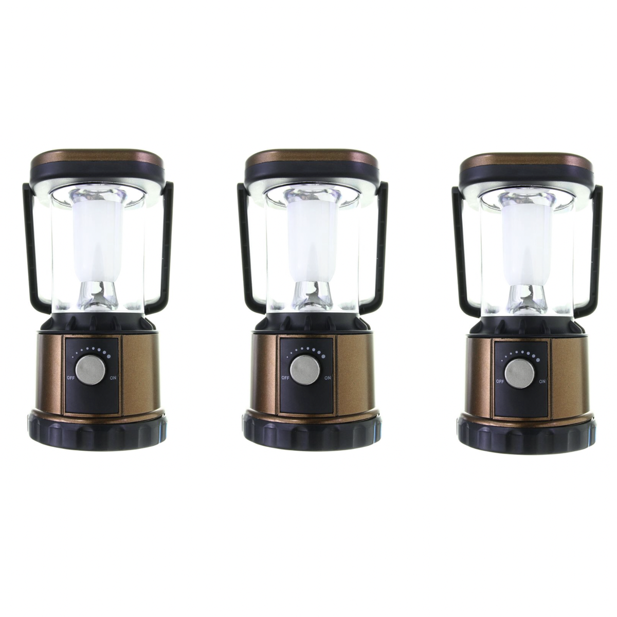 Battery Operated Mini LED Camping & Emergency Lantern - 3 Pack | Shop ...