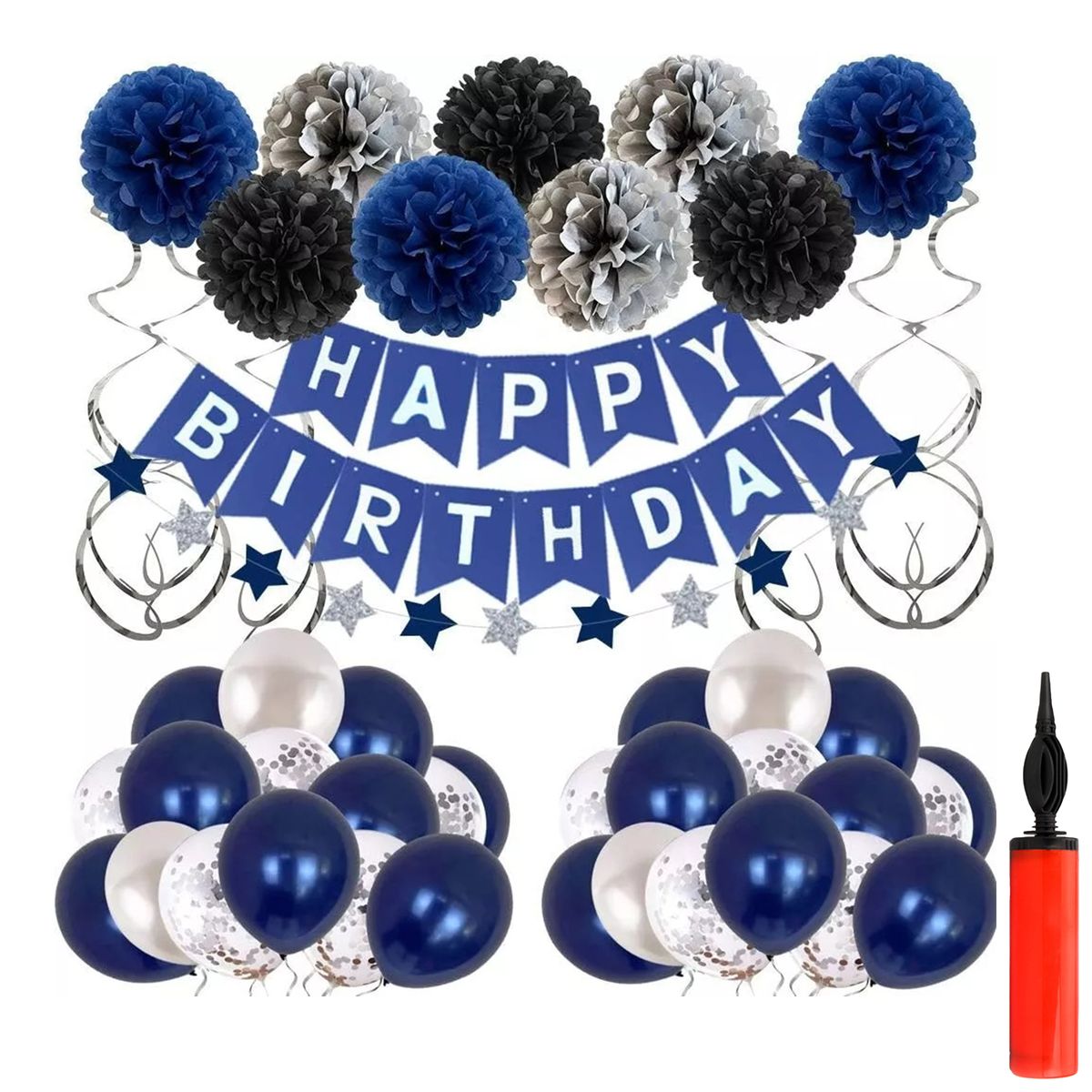 46 Pieces Balloon Kit DIY Decoration Set for Birthday Party | Shop ...