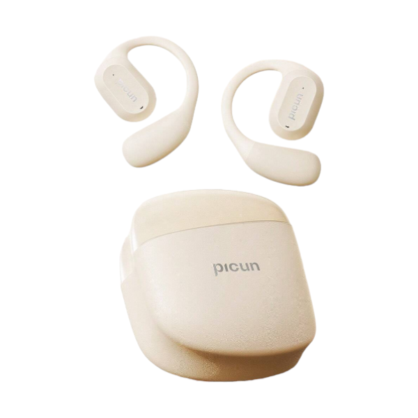 Picun - H1 - Wireless Open Ear Earbuds With Noise Reduction - Khaki ...