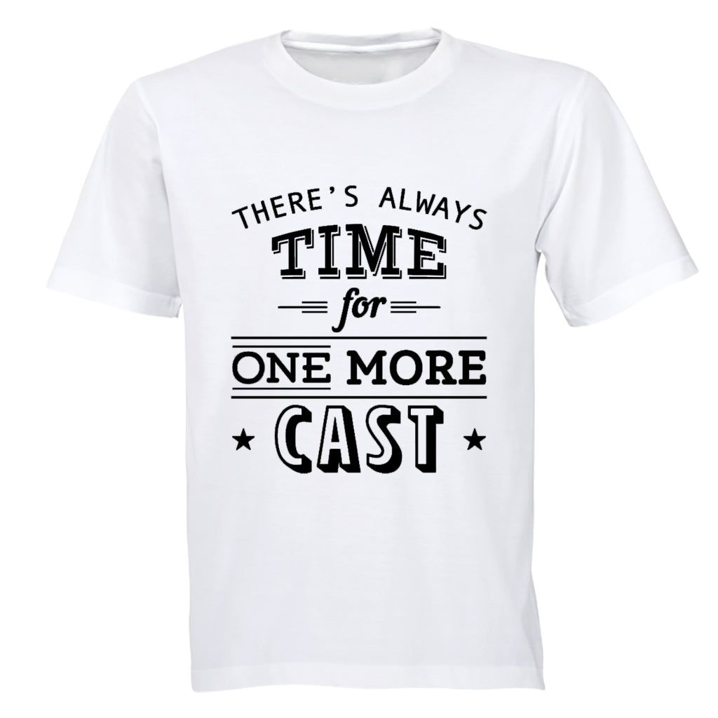One More Cast - Fishing - Adults - T-Shirt | Shop Today. Get it ...
