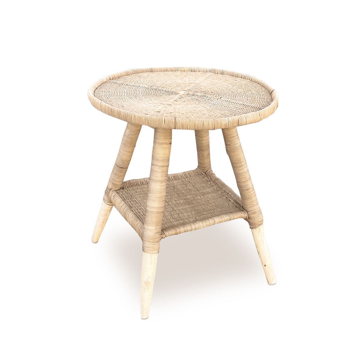 Round Top Side Table Space Saving End Table | Shop Today. Get it ...