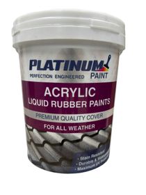 Platinum Liquid Rubber Acrylic Paint 20L - Black | Shop Today. Get it ...