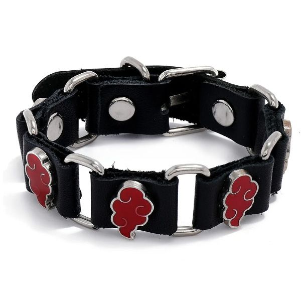 Naruto Anime Akatsuki Red Cloud Buckle Bracelet | Shop Today. Get it ...