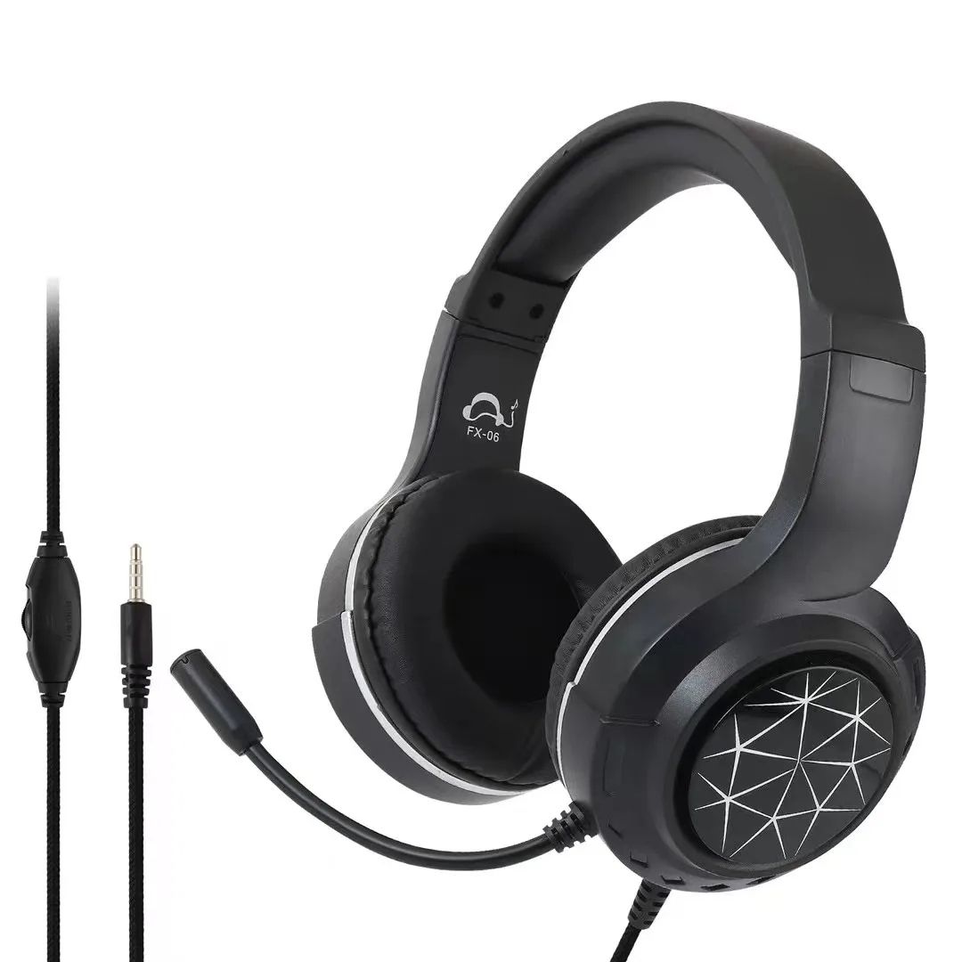 Wired Headphone with Microphone FX-06 | Shop Today. Get it Tomorrow ...