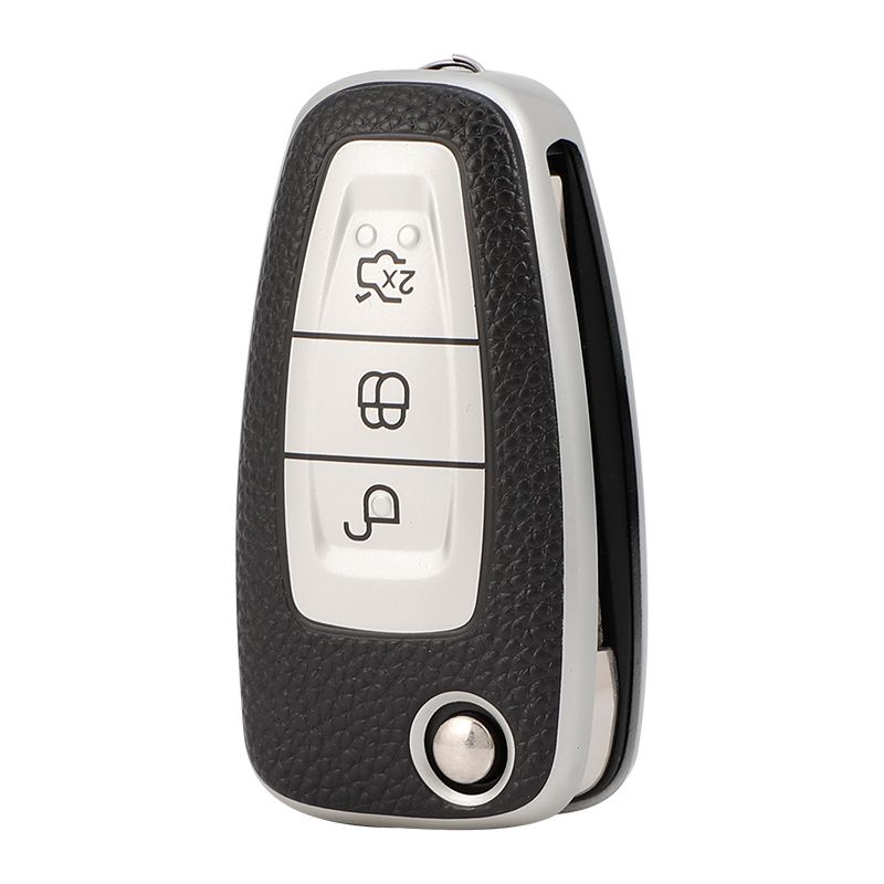 Nexon TPU Leather Key Covers - Ford Design 1 | Shop Today. Get it ...