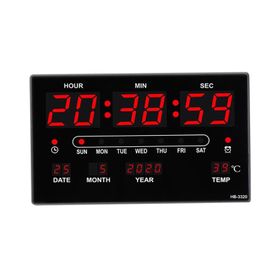 Smart Wall Digital Calendar and Display LED Clock | Shop Today. Get it ...