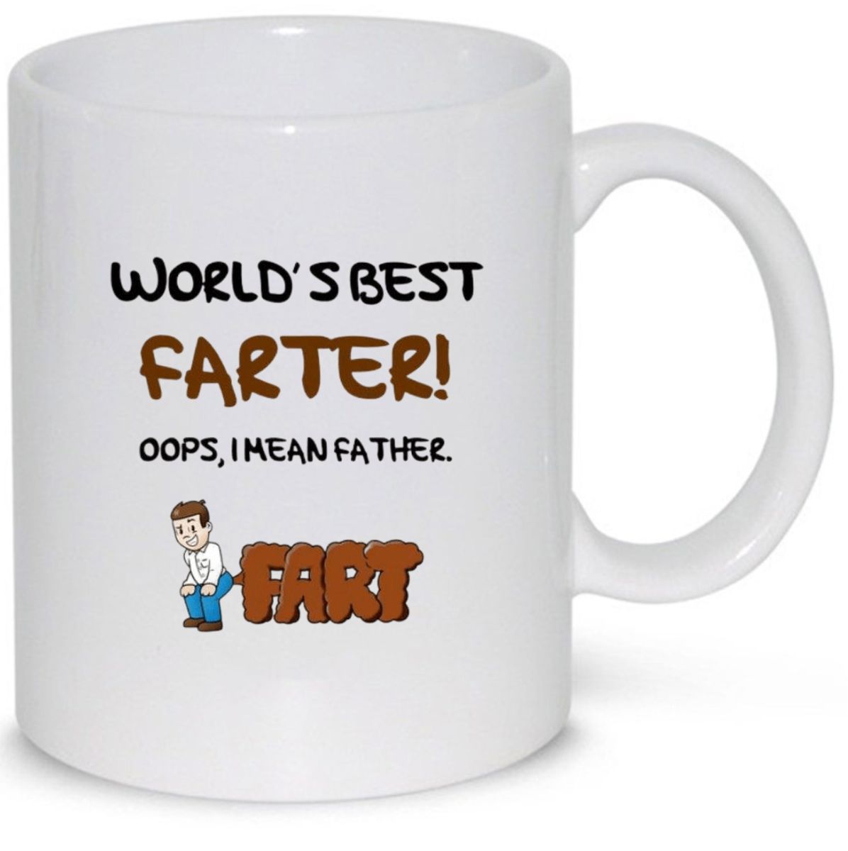 World's Best Farter Birthday Christmas Father's Day Gift Mug | Shop ...