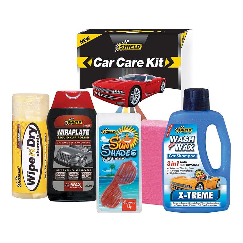 Shield - Car Care Promotional Kit - Assorted Products - Bulk Pack of 2 ...