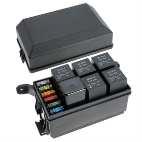 12V Fuse And Relay Box Kit With Metallic Pins Spade Terminals | Shop ...