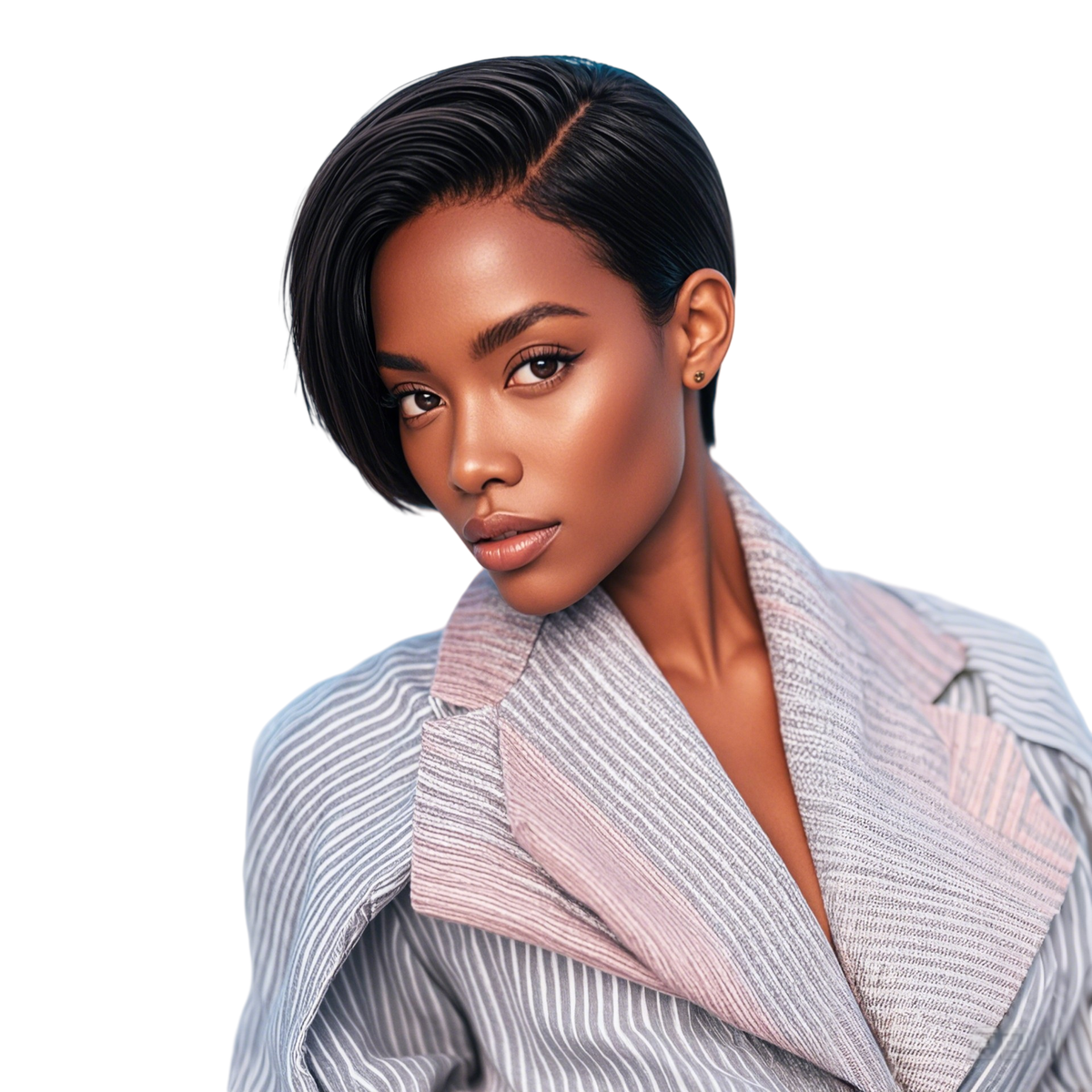 VSP Straight Pixie Wig Virgin Human Hair Wig Brazilian Straight Hair ...