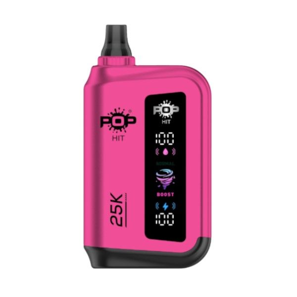 Pop Hit Rechargeable Vape Bar 25K Puffs 50mg - Strawberry Watermelon ...