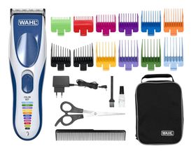 Wahl Color Pro Cordless Rechargeable Hair Clipper Trimmer & Mini Kit ...