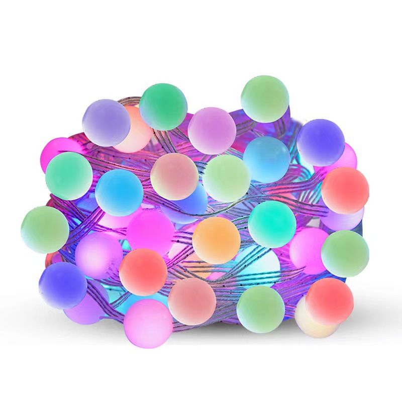 RGB Magic Ball String Lights - 5M, 33 LEDs, Spherical Design | Shop ...
