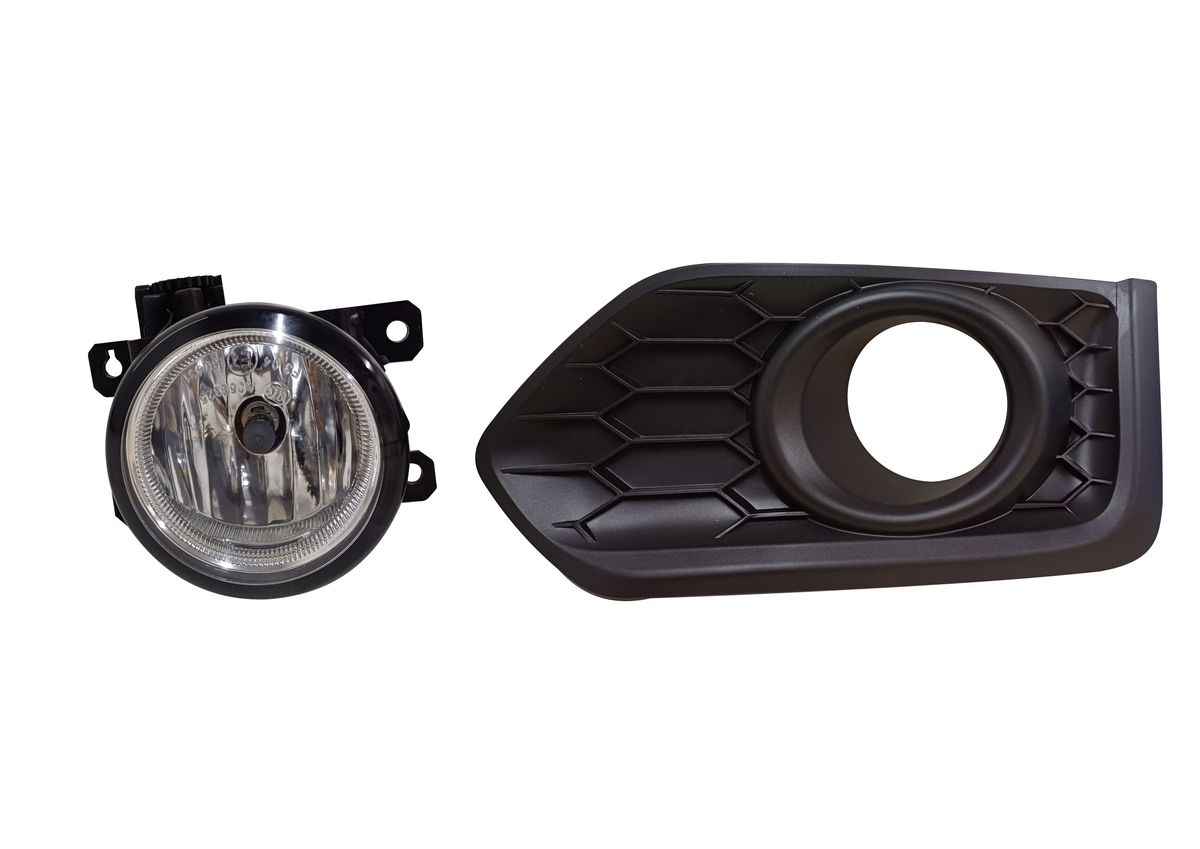 Left Side Bumper Grill & Fog Lamp Compatible with Honda Ballade 2017 ...