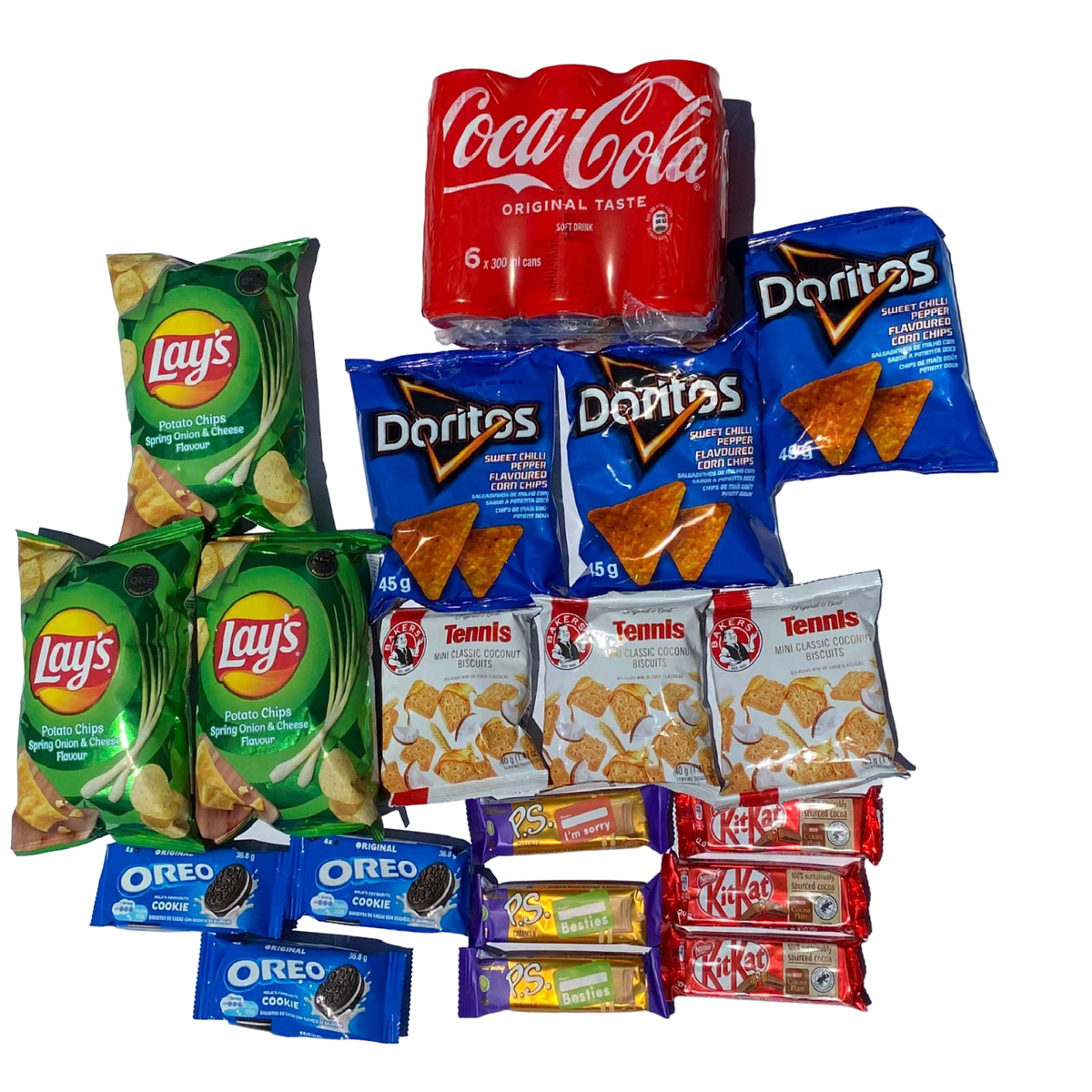 Coca cola Lunch Box Snack Hamper Combo - 24 Items | Shop Today. Get it ...