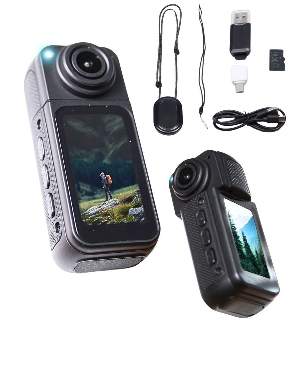 Action Camera- 180 Degree Rotatable 2.7K Thumb Action Camera | Shop ...