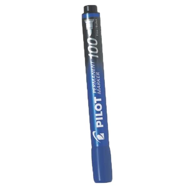Blue Pilot Super Colour Permanent Marker Bullet Point x5 | Shop Today ...