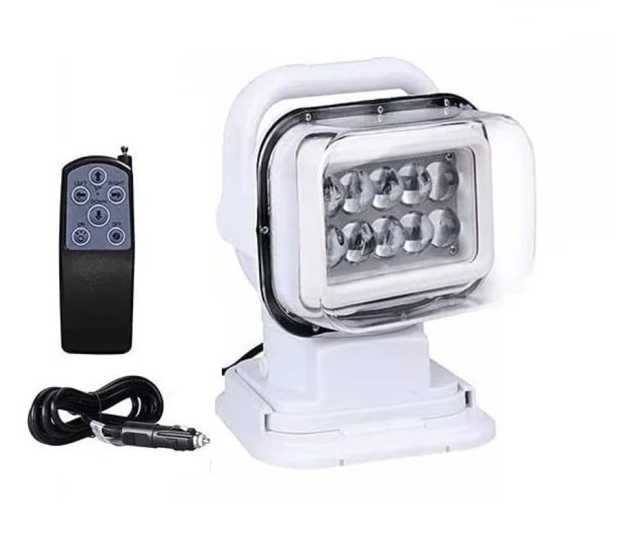 50W Waterproof Marine Search Light - High Power LED Spotlight for Boats ...