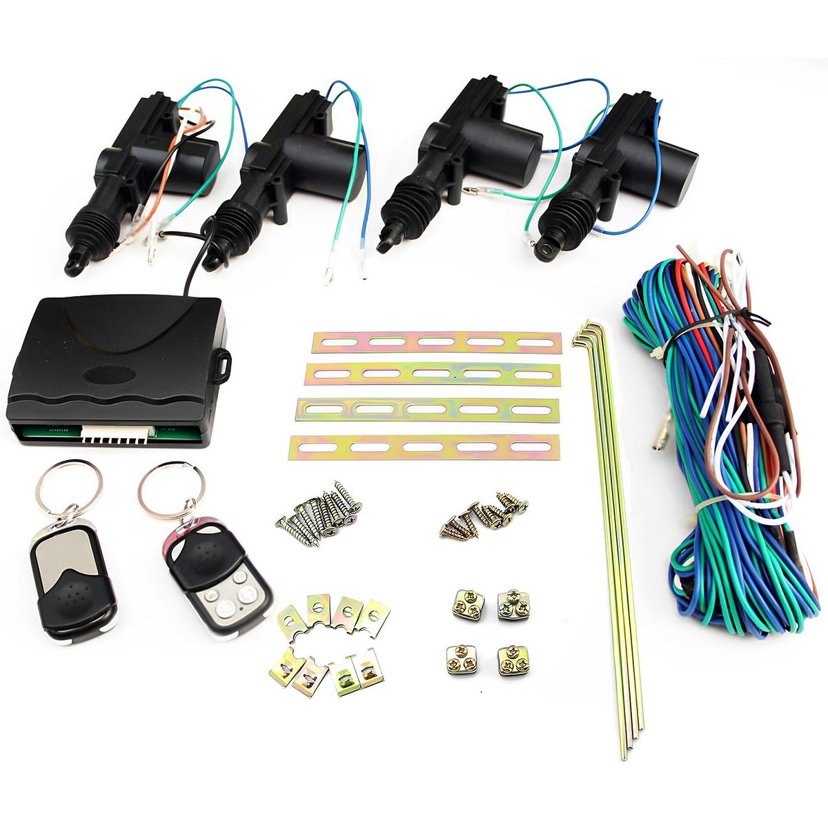 4-Door Remote Control Car Central Lock Locking Keyless Entry System Kit ...