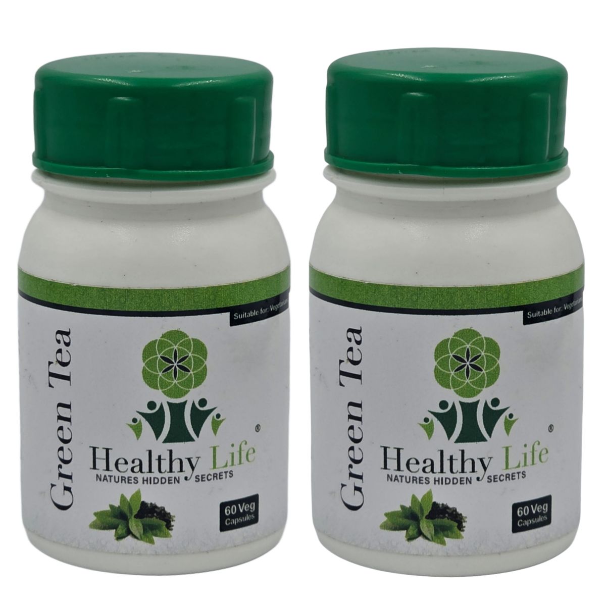 Healthy Life Green Tea Capsules 500mg - 60 x 2 | Shop Today. Get it ...