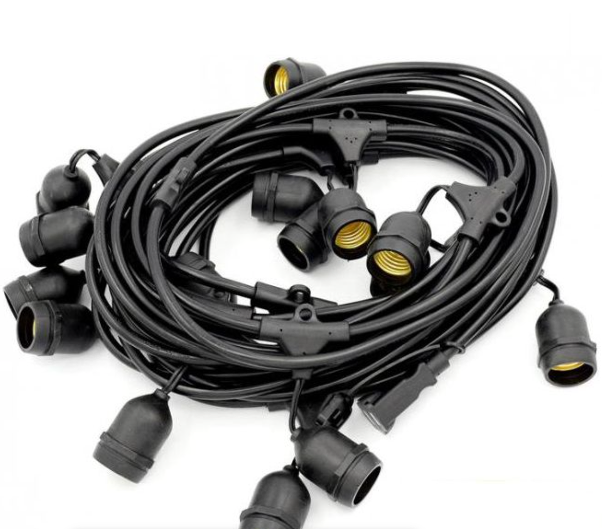 MTY LED Outdoor Retro String Lights 50m E27 Interface | Shop Today. Get ...