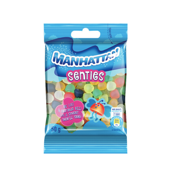 Manhattan- Mini Senties 12 x 50g | Shop Today. Get it Tomorrow ...