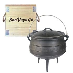 Bon Voyage No. 3 Cast Iron Potjie Pot 7.8 Liter | Shop Today. Get it ...