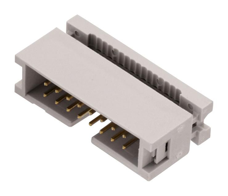 Wurth (61202025821) IDC Connector, IDC Plug, Male, 2.54 mm, 2 Row ...