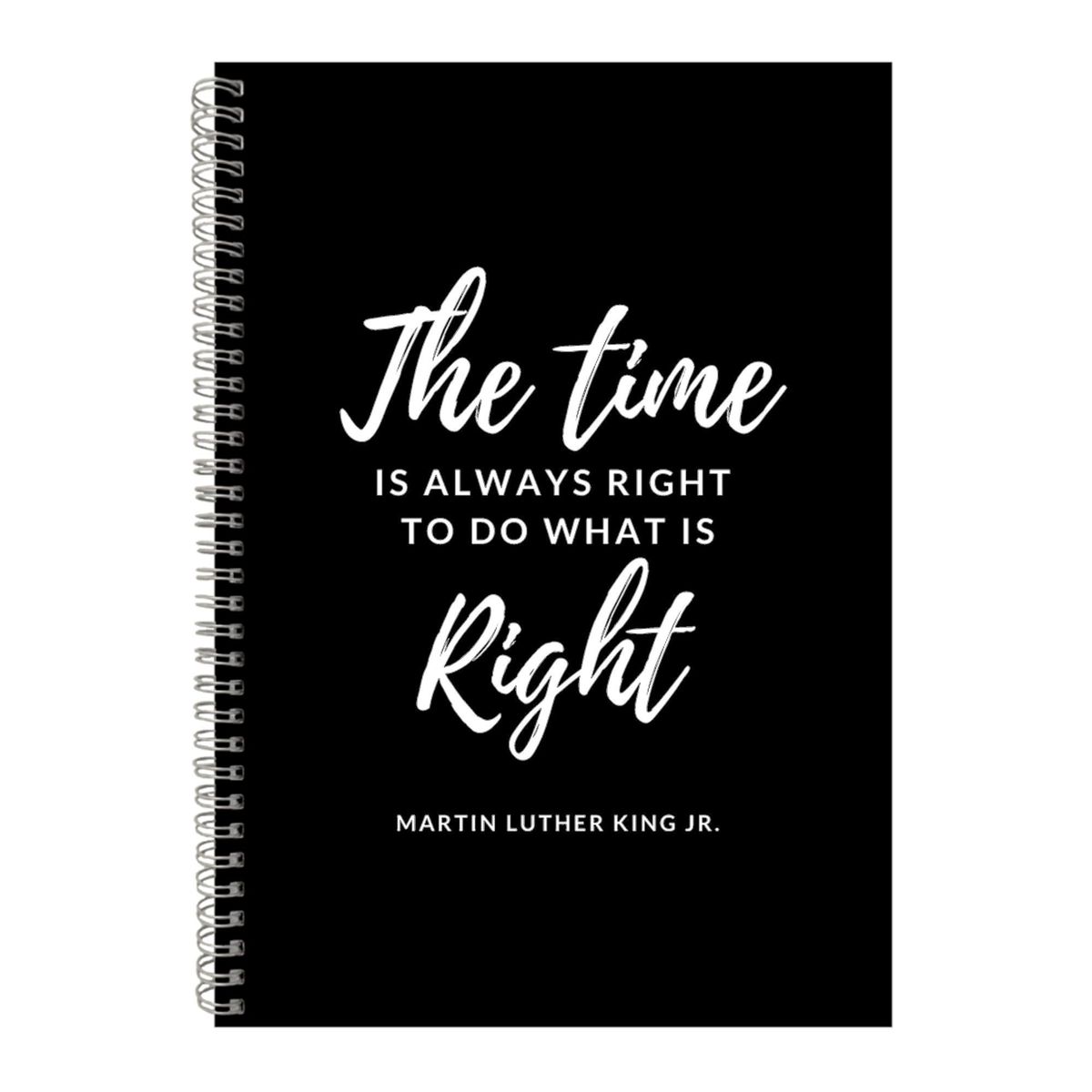 Right A4 Notebook Spiral Lined Motivational Sayings Graphic Notepad ...