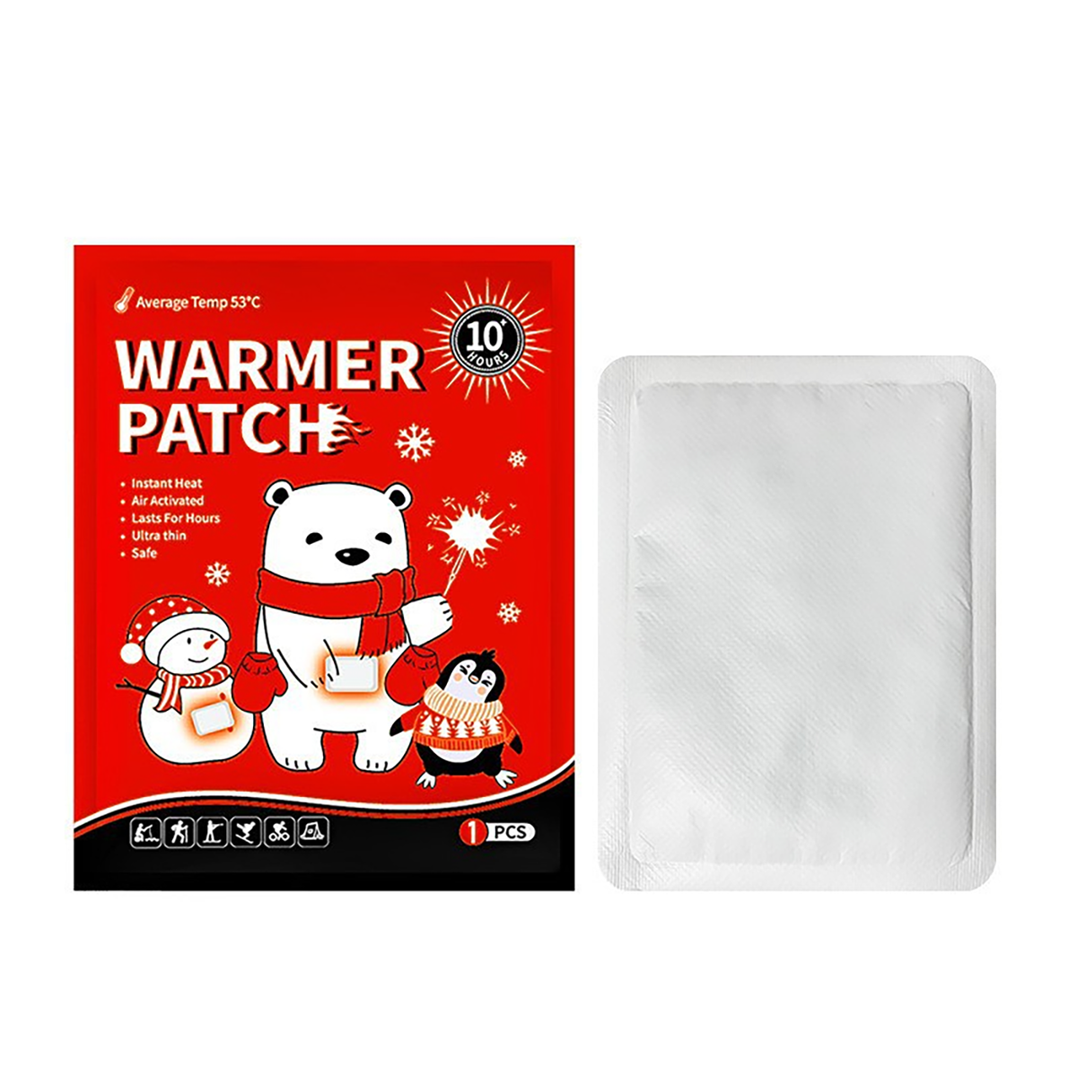 Body Warmers Large Size Heat Patches Adhesive Heating Patches ...