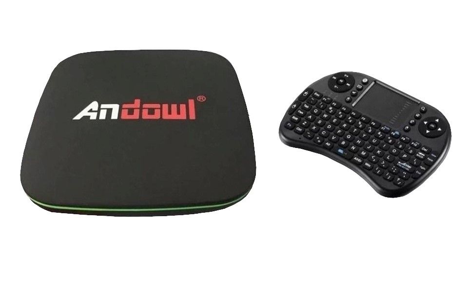 Smart tv box Android 4 GB ram 64GB rom wifi andowl - Q4Pro | Shop Today ...