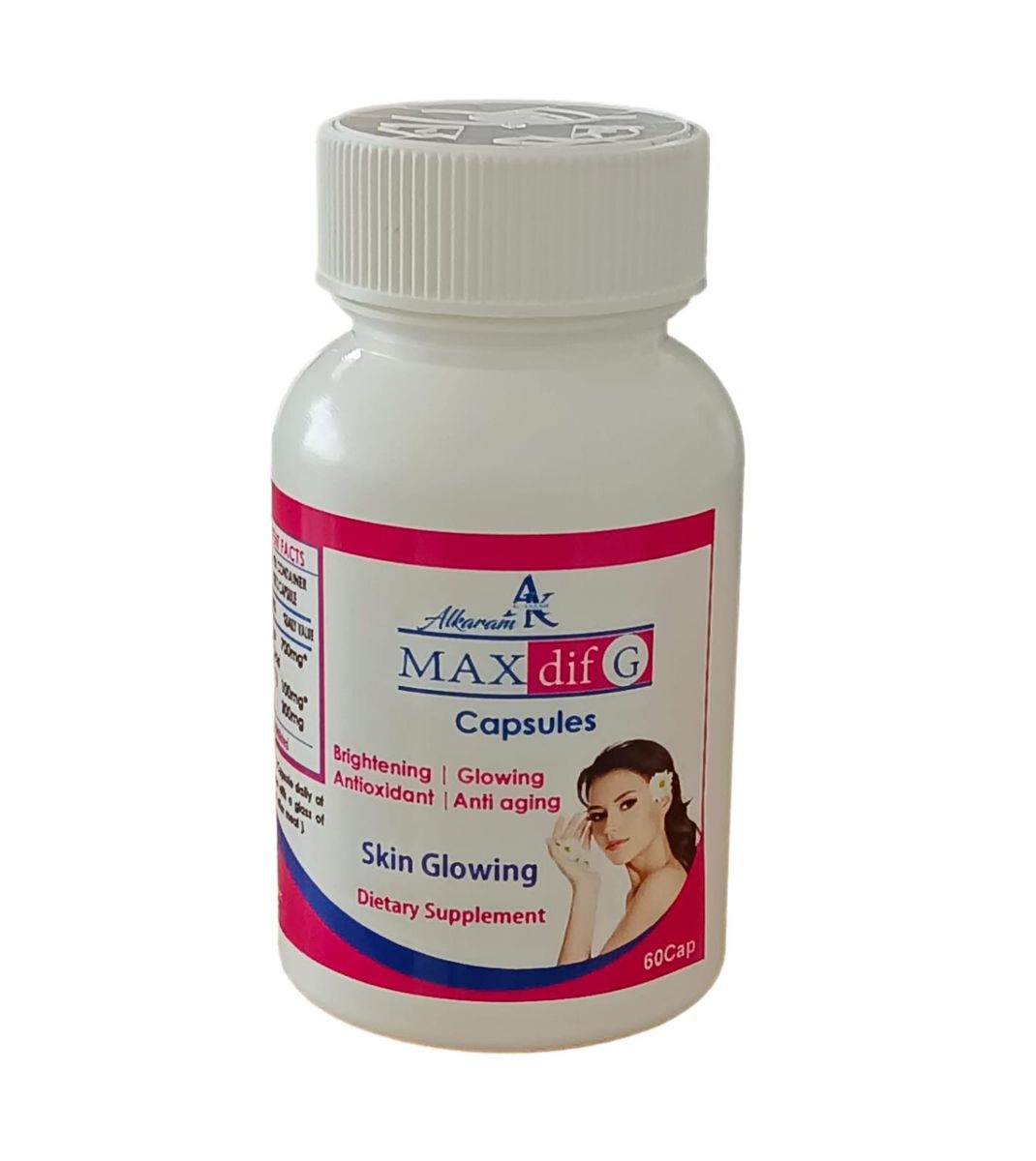 Alkaram MAX dif D - Skin Glowing Capsules-60 Cap | Shop Today. Get it ...