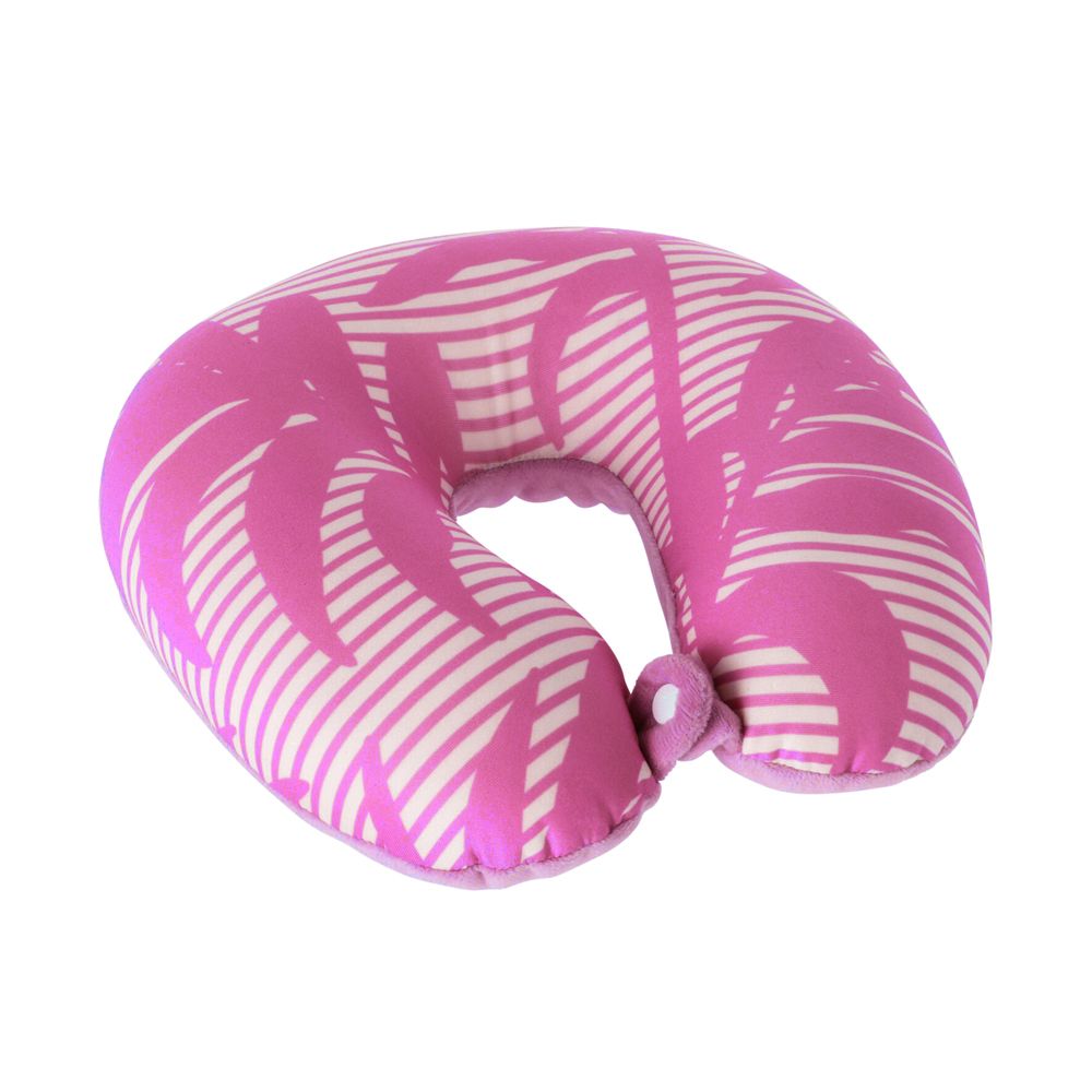 Neck Pillow with Leaf Print - Neoprene & Fleece Material | Shop Today ...