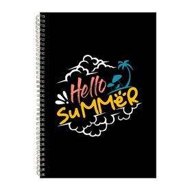 Hello Summer 3 Notebook Summer Gift Idea A4 Notepad 150 | Shop Today ...
