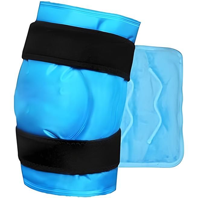 Knee Ice Pack for Injuries Reusable Gel Ice Wrap for Leg Cold Pack Knee ...
