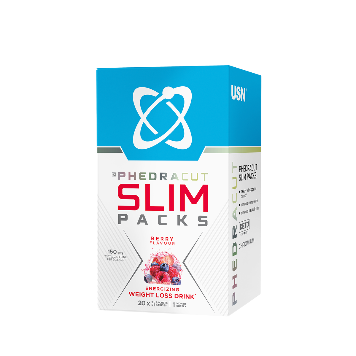 USN Phedra Cut Slimpacks Berry 20 sachets | Shop Today. Get it Tomorrow ...