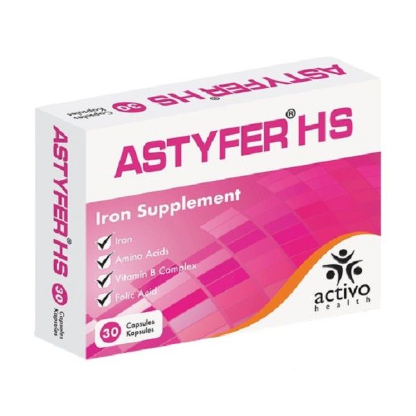 Activo Health - Astyfer HS 30 Capsules | Shop Today. Get it Tomorrow ...